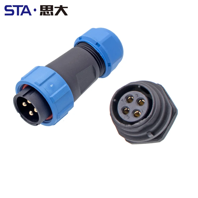Industrial-Plastic-Aviation-Plug-Socket-Male-Female-IP67-IP68-Weipu ...
