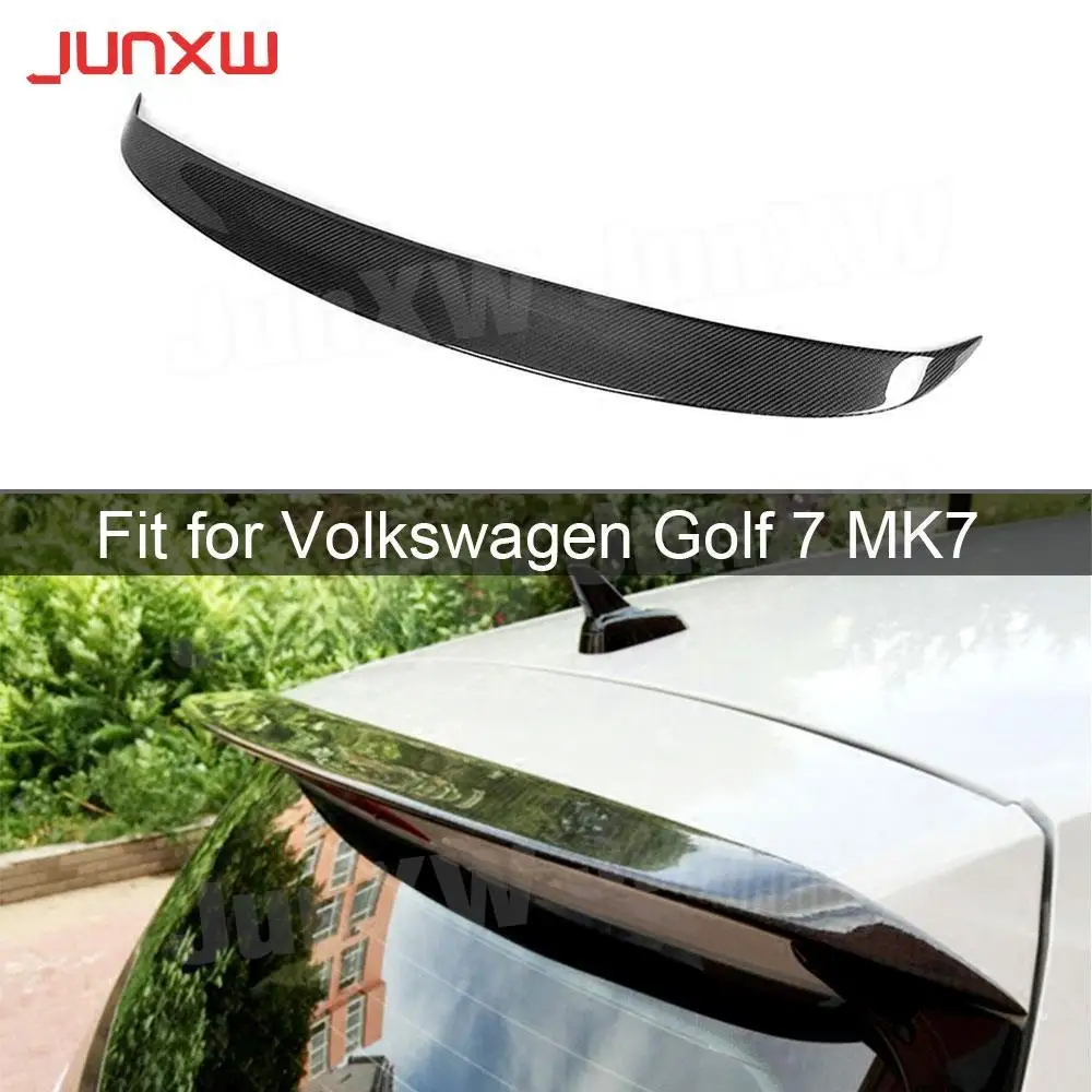 MK7 Carbon Fiber Rear Roof Trunk Wing Spoiler for Volkswagen VW Golf 7 ...