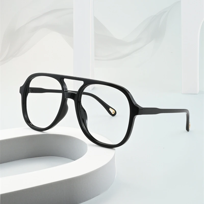 Fashion Pilot Oversized Reading Glasses Woman Flower Double Bridges ...