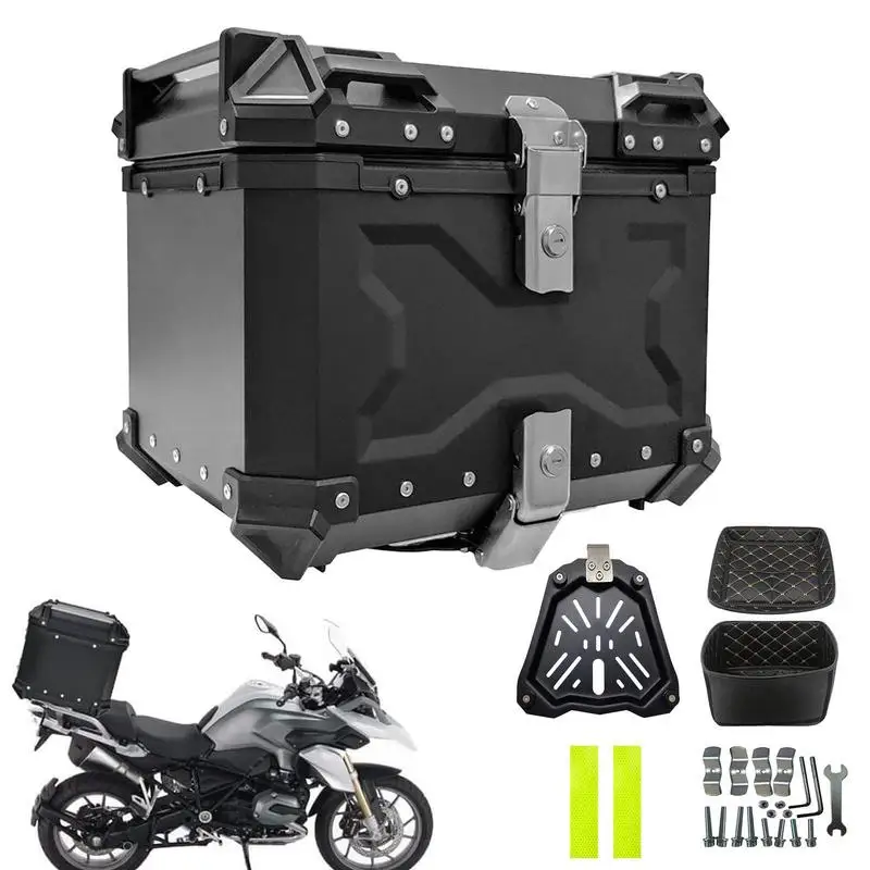 Motorcycle-Back-Seat-Trunk-Box-45L-Portable-Aluminum-Alloy-Luggage ...