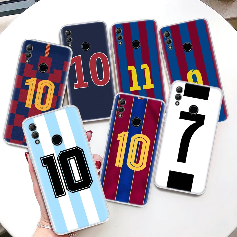 FootBall-Number-7-10-30-Coque-Phone-Case-For-Huawei-Honor-8A-8S-8X-9X ...