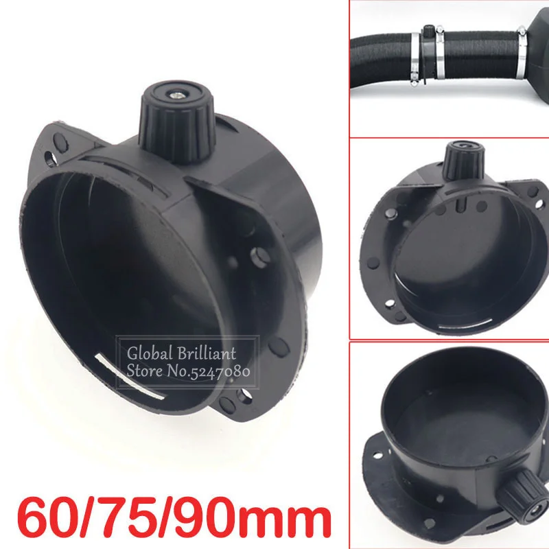 Webasto Eberspacher용 자동차 히터 덕트 감속기 배기 파이프 호스 튜브 커넥터 덕트 파이프 조이너 60mm