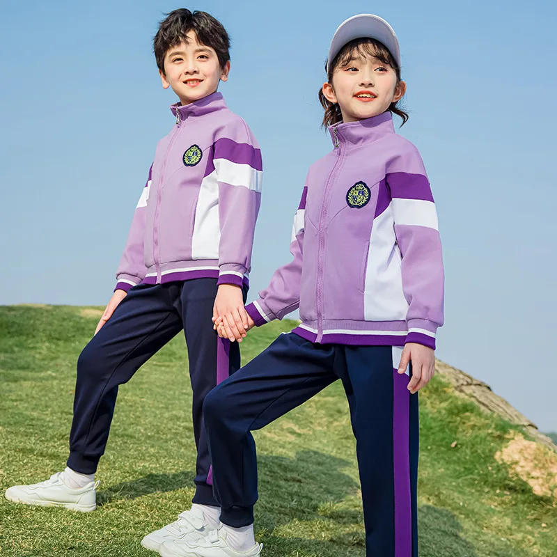 New-Purple-School-Uniform-Set-for-Primary-School-Children-s-outdoor ...