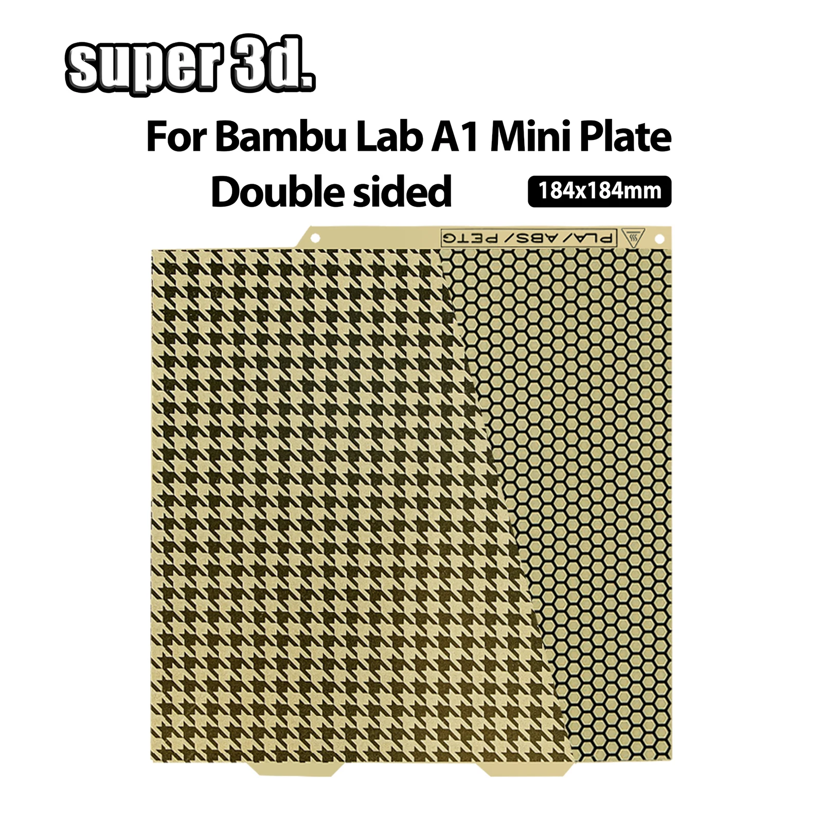 Bambu Lab A1 Mini Build Plate Double Sided H1H PEY PEO PET PEI Bed ...
