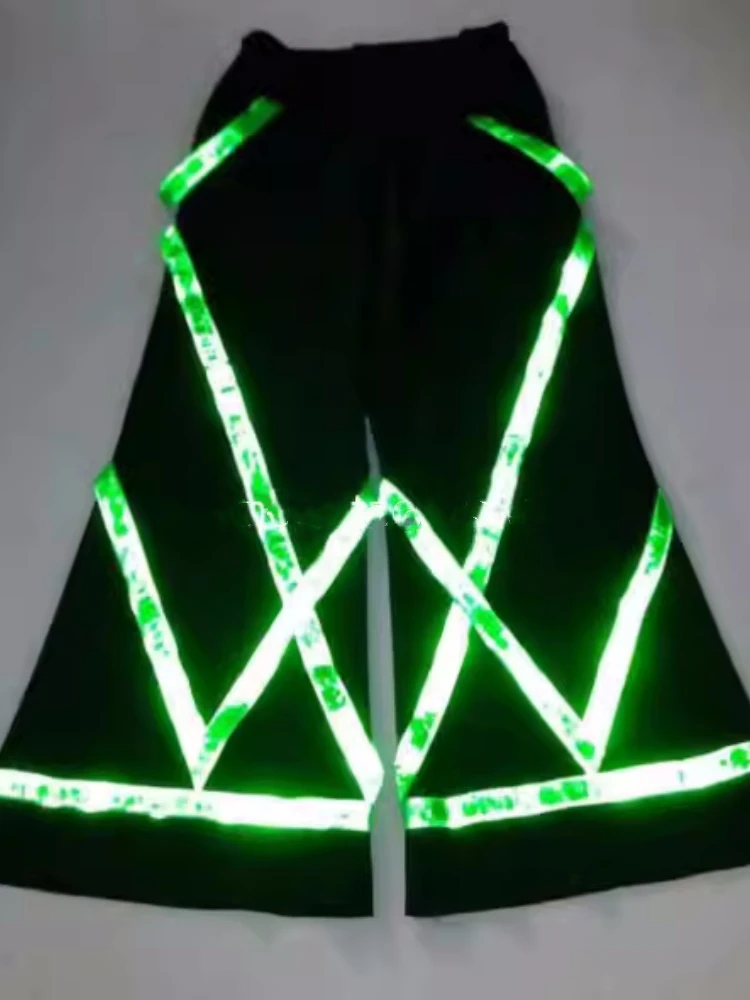 Ghost-Dance-Pants-Reflective-Fluorescent-Shuffle-Pants-Luminous-Pants ...