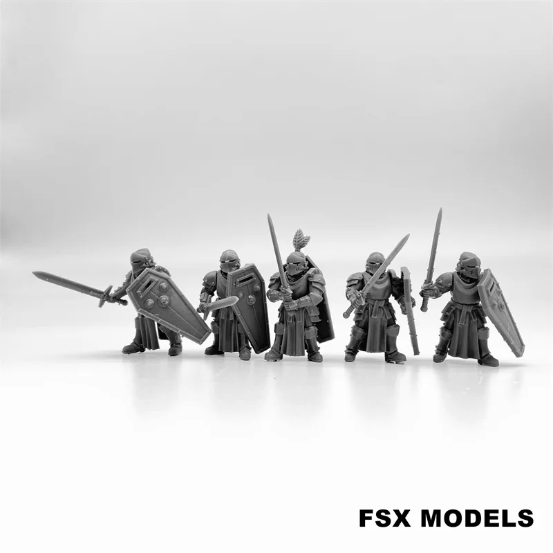 Feudal-Guard-Crusader-Resin-Model-Kit-Miniature-War-Gaming-Unpainted ...