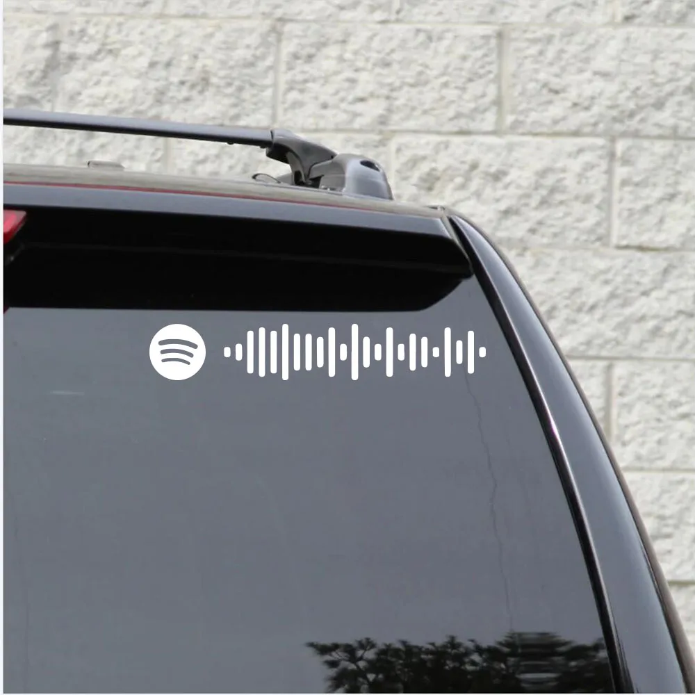 Modern Spotify Song Code Music Decal Sticker Car Laptop Truck Vinyl ...