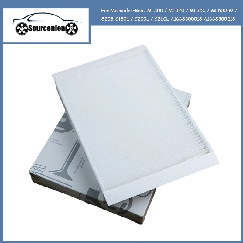Car Cabin Air Filter For Mercedes-Benz ML300 / ML320 / ML350 / ML500 W ...
