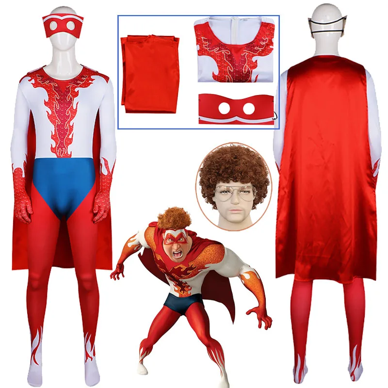 Tighten Cosplay Anime Hero Men Cosplay Jumpsuit Halloween Tighten Mask ...