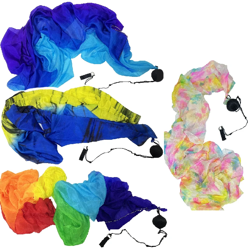 Belly-Dance-Silk-Veil-with-Poi-Ball-Belly-Dance-Poi-Streamer-Throw-Ball ...