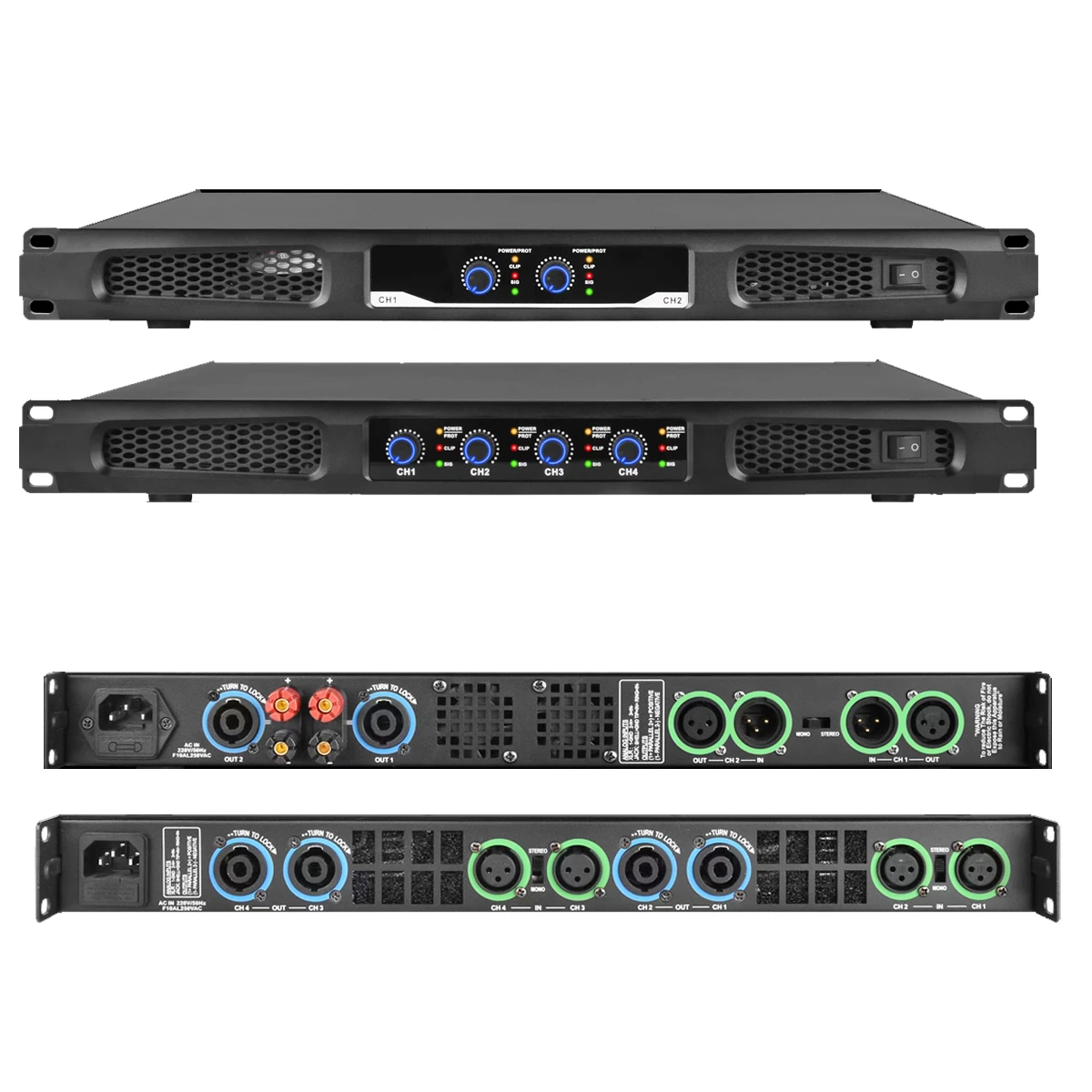 Amplificateur De Puissance 5200w Série Pro Ca, Haut-parleur Audio De ...