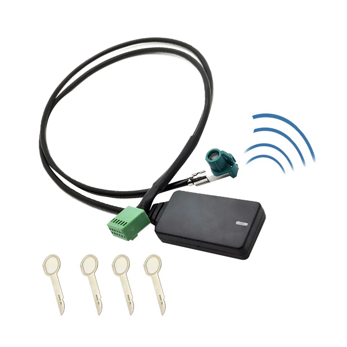 DC12V-12Pin-Car-Wireless-AUX-Bluetooth-5-0-Adapter-Hands-Free-Auto ...