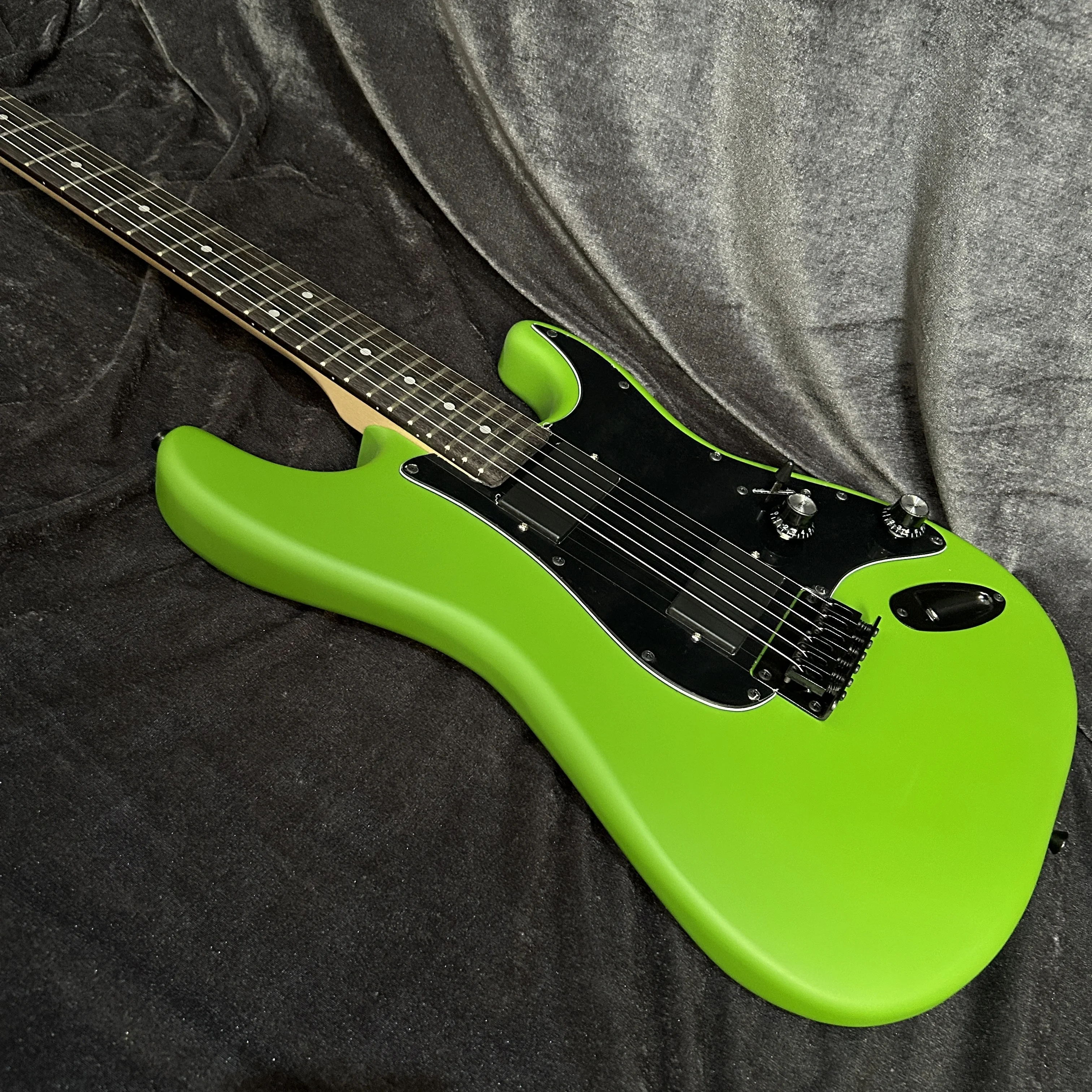 Lime Green Electric Guitar