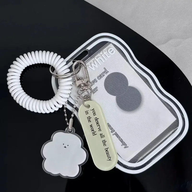 Creative-Design-Kpop-Photocard-Holder-Transparent-Card-Holder-Keychain ...
