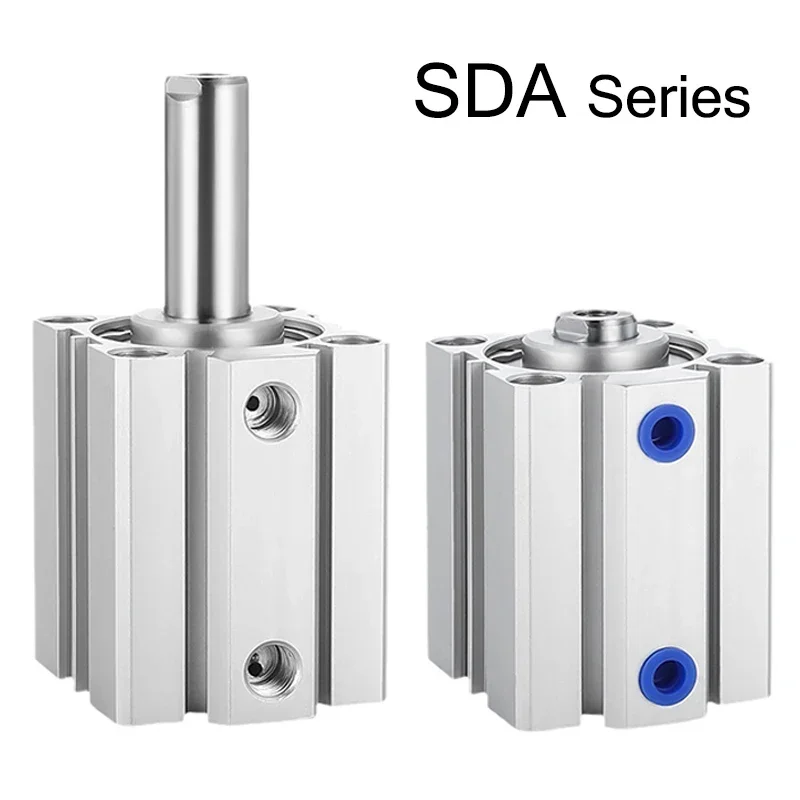 Pneumatic Cylinder SDA 16/20/25/32/40/50/63/180/100 Series Double ...