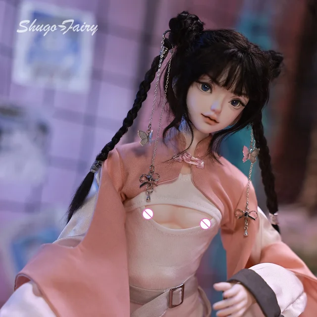 Bast FullsetB 1/4 Bjd Dolls Fantasy Y2K Punk Mechanical Fighting Style Future Warrior Ball ...