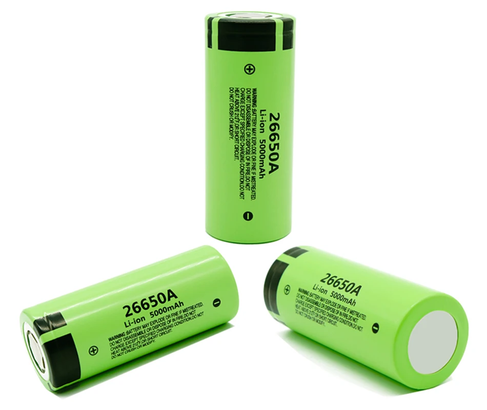 3.7v 26650 5000mah Li Ion Rechargeable Battery - 3.7 V 26650 Battery ...