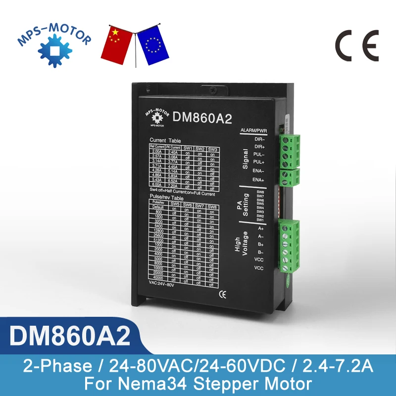 Stepper-Motor-Driver-DM860A-2-phase-Digital-Stepper-Motor-Controller-2 ...