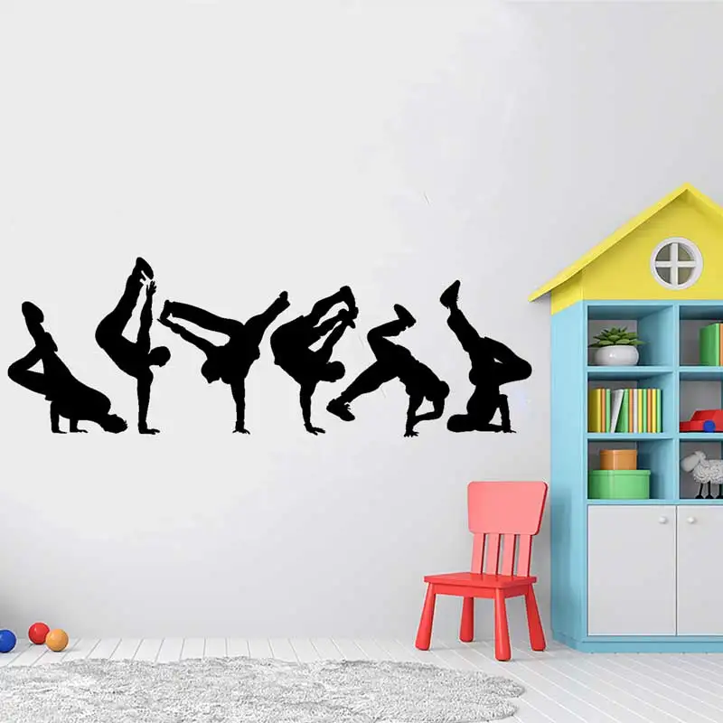 Breakdancing Silhouette