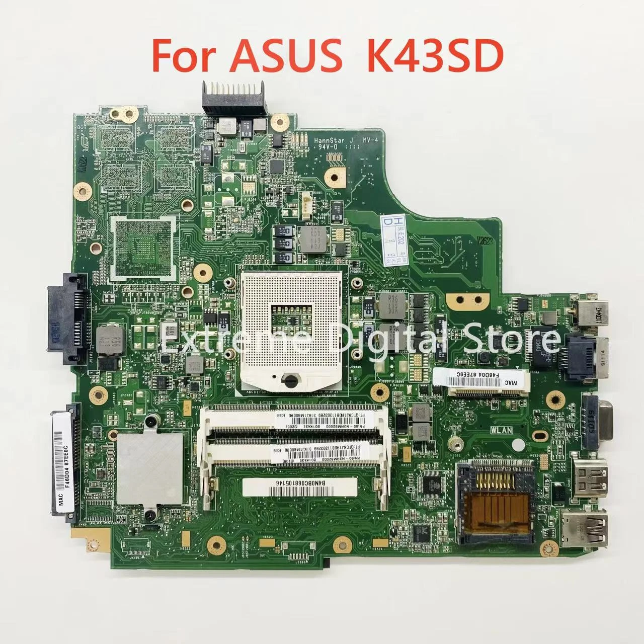 K43SD motherboard is applicable FOR ASUS notebook computers 100% tested ...