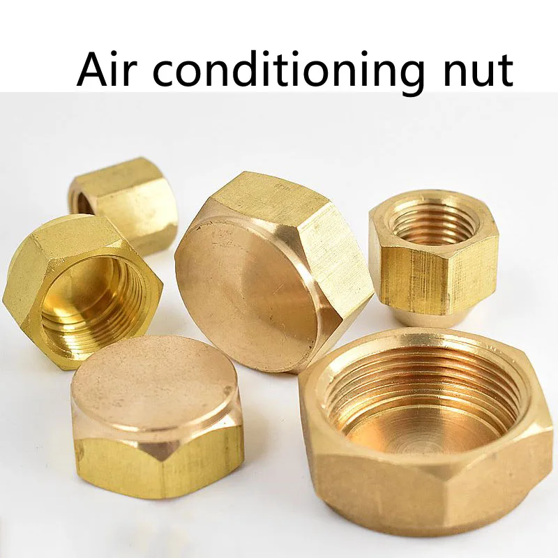 Air-conditioner-outdoor-unit-nut-stop-valve-R22-fluoridated-R410A ...