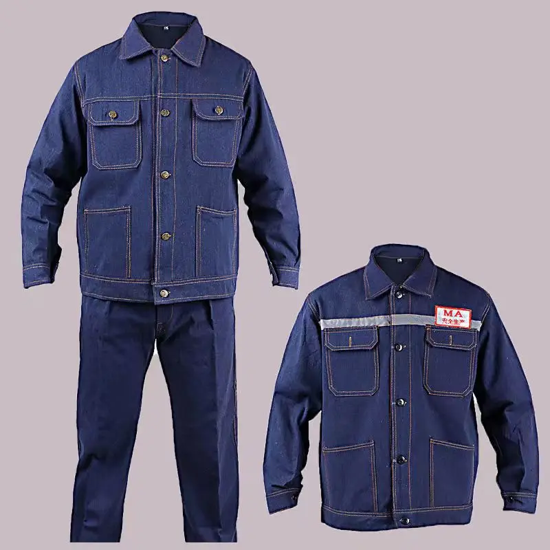 Denim-Men-Clothing-2022-Summer-Autumn-Long-Sleeves-Field-Work-2-Piece ...