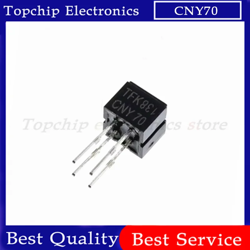 5/10pcs CNY70 Reflective Optical Sensor with Transistor Output DIP-4 ...