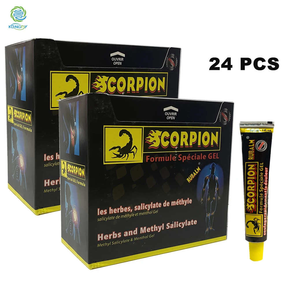 24Pcs Scorpion Ointment Pain Relief 30g/Tube Knee Back Muscle Ache ...