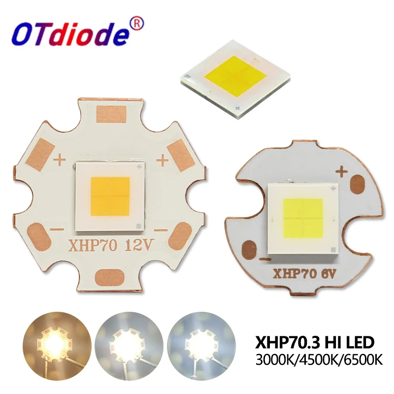 LED-12V-6V-XHP70-3-HI-Third-Generation-45W-5157-Lumens-SMD-7070-Chip ...