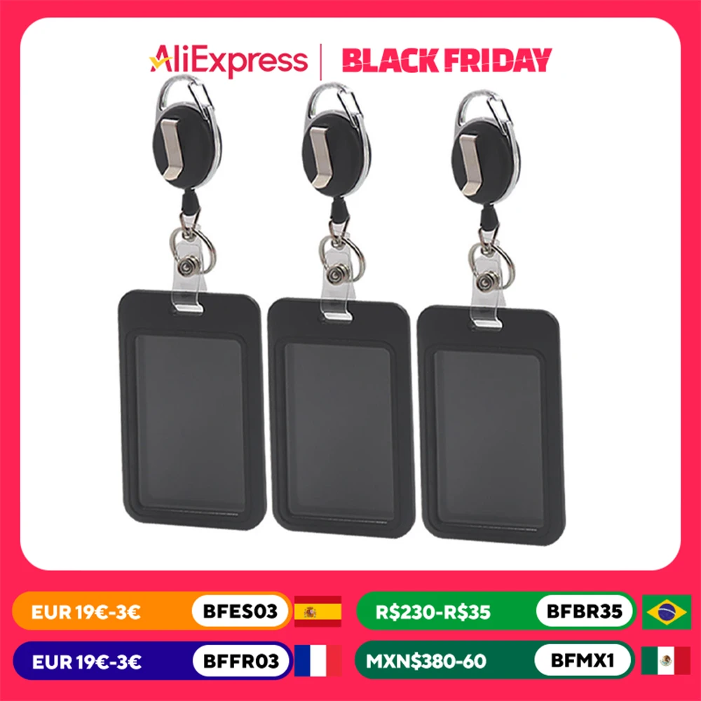 Work-Permit-Card-Set-Rope-Retractable-Neck-Hanging-Document-Card-Set ...