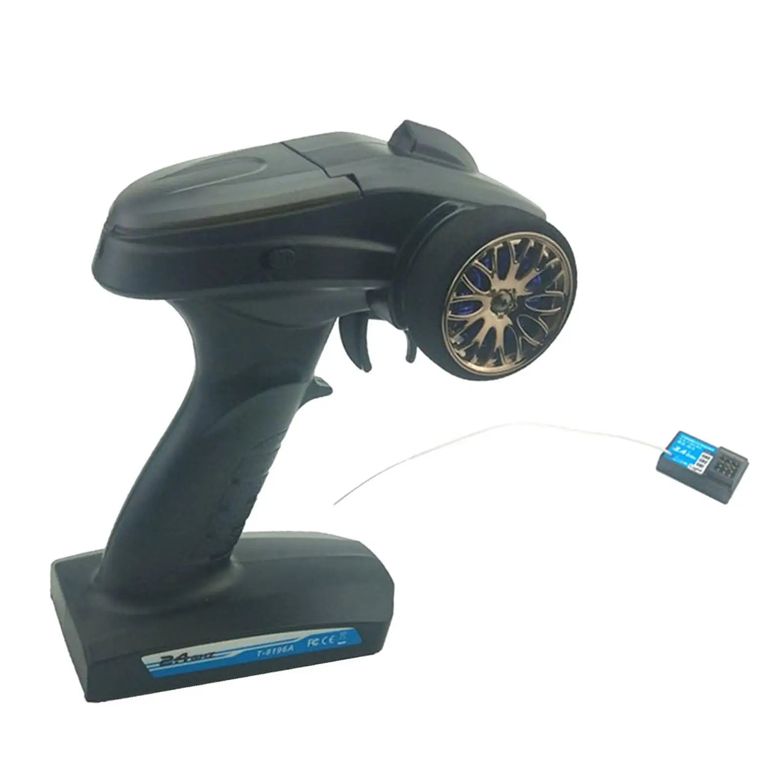 2.4GHz 3CH RC Controller Transmitter & Waterproof Receiver Low Power ...
