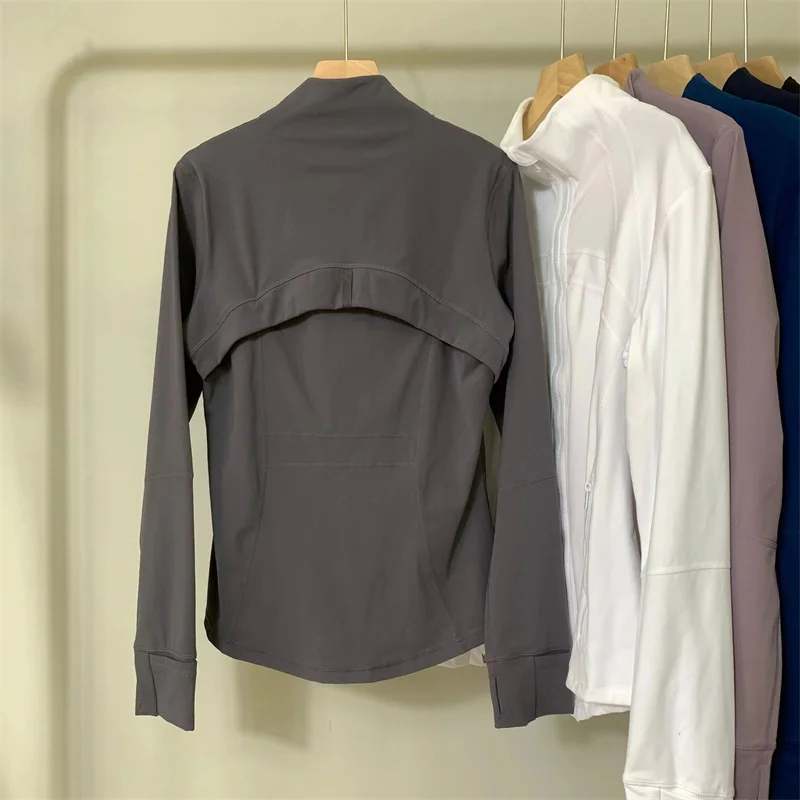 Luluyoga-Fitness-Jacket-Autumn-Long-Sleeve-Slim-Gym-Coat-Solid ...