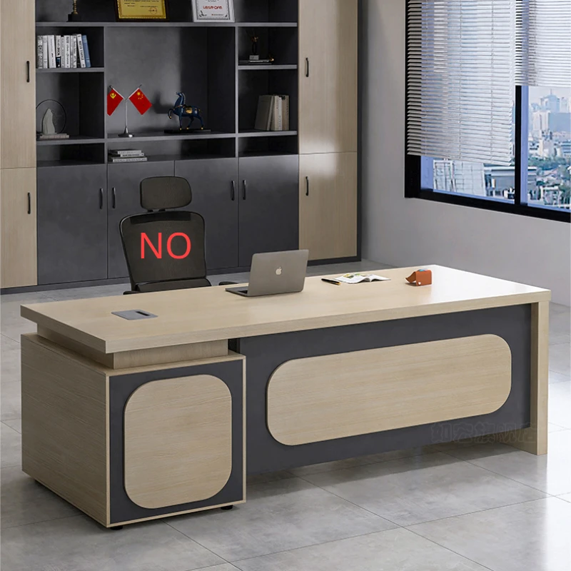 Finance-Manager-Office-Desks-Charge-Computer-Single-Person-Modern ...
