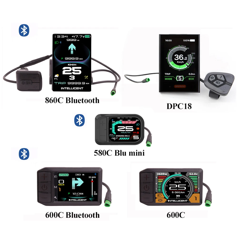 CAN Protocol-Electric Bicycle 860C 600C DPC18 Display for Bafang M600 ...