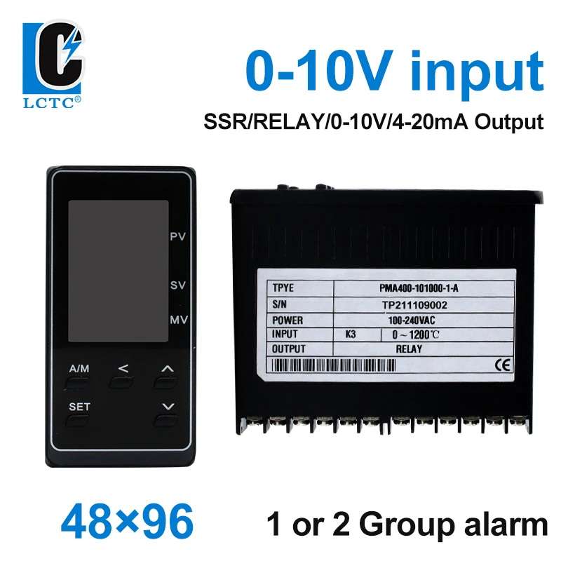0-10V-Input-50-Segments-Programmable-Ramp-Soak-LCD-Pid-Temperature-Controller-48x96mm-SSR-Relay ...