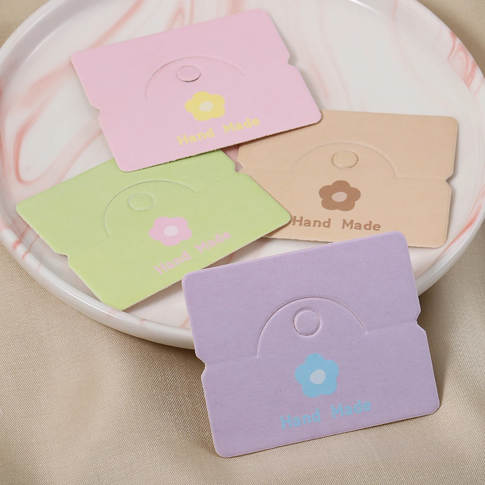 50pcs-lot-Foldable-Packaging-Paper-Cards-6-2x5cm-Small-Flower-Hang ...