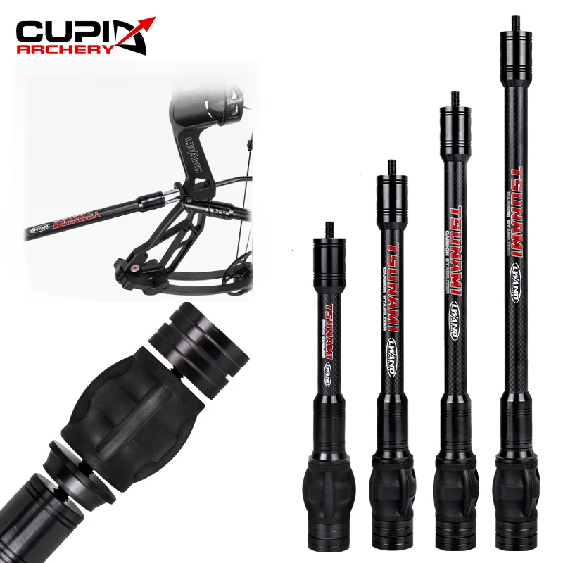 Archery-Balance-Bar-Set-3K-Carbon-Fiber-Stabilizer-Rod-Recurve-Bow ...
