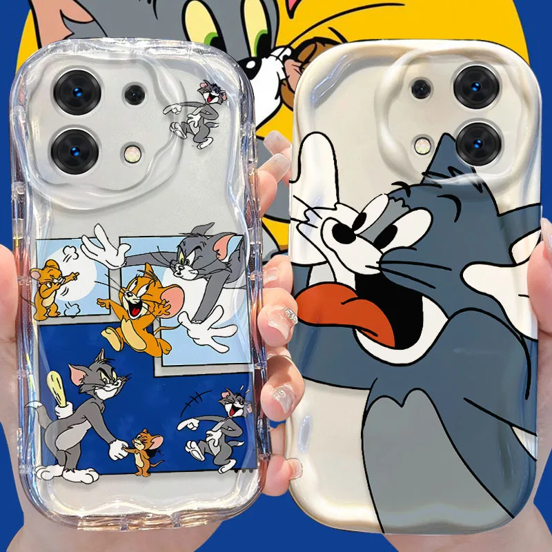 Toms Jerrys Wave Case for Xiaomi Redmi Note 13 12 11 Pro Plus 4G 5G 13C ...