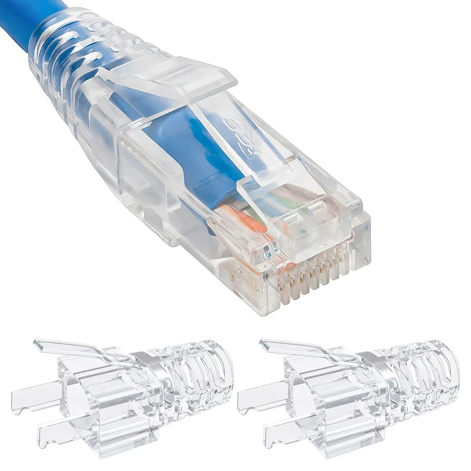 Cat 6 Rj45 Jack Bulk Lot Of RJ45 Boot End Caps For Cat5e/Cat6 Ethernet ...