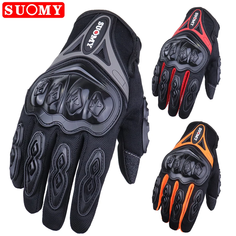 SUOMY-Motorcycle-Gloves-Touch-Screen-Men-Motorbike-Gloves-Breathable ...