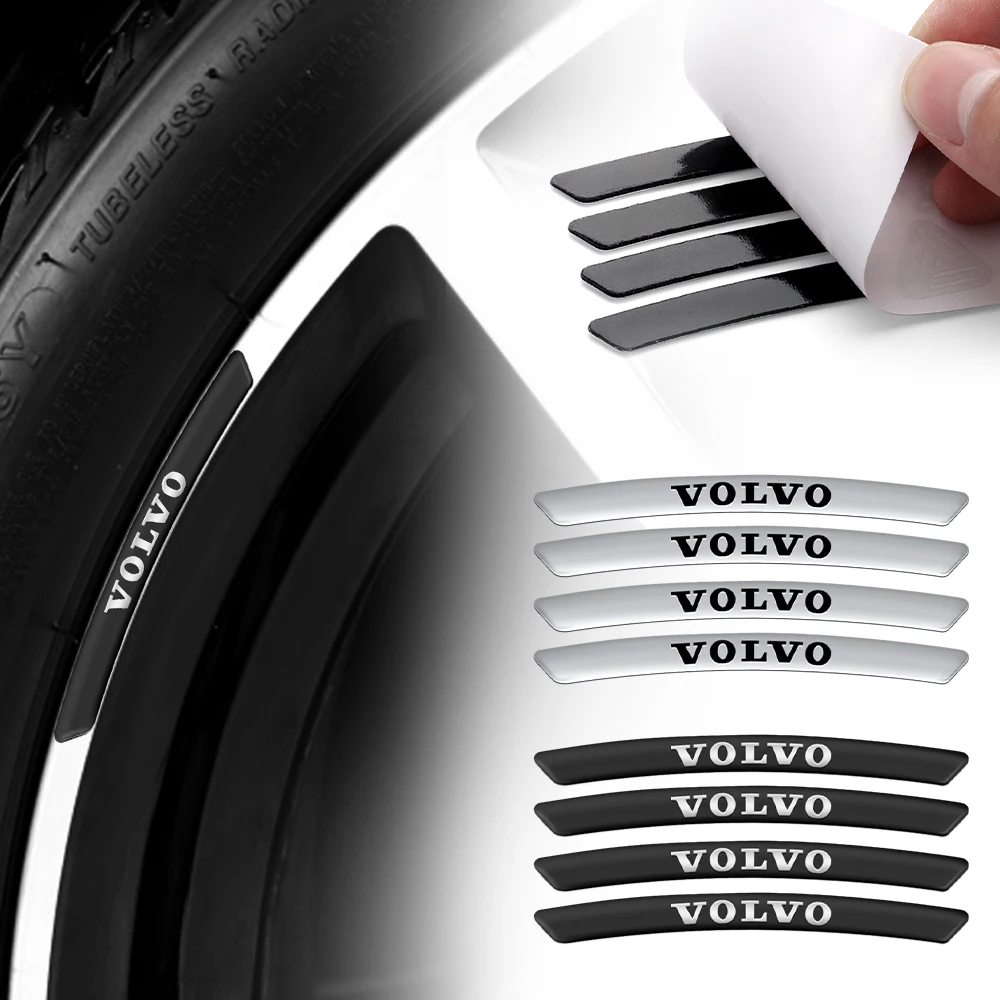 4pcs-Aluminum-Car-Emblem-Wheel-Rim-Badge-Decoration-Stickers-For-Volvo ...