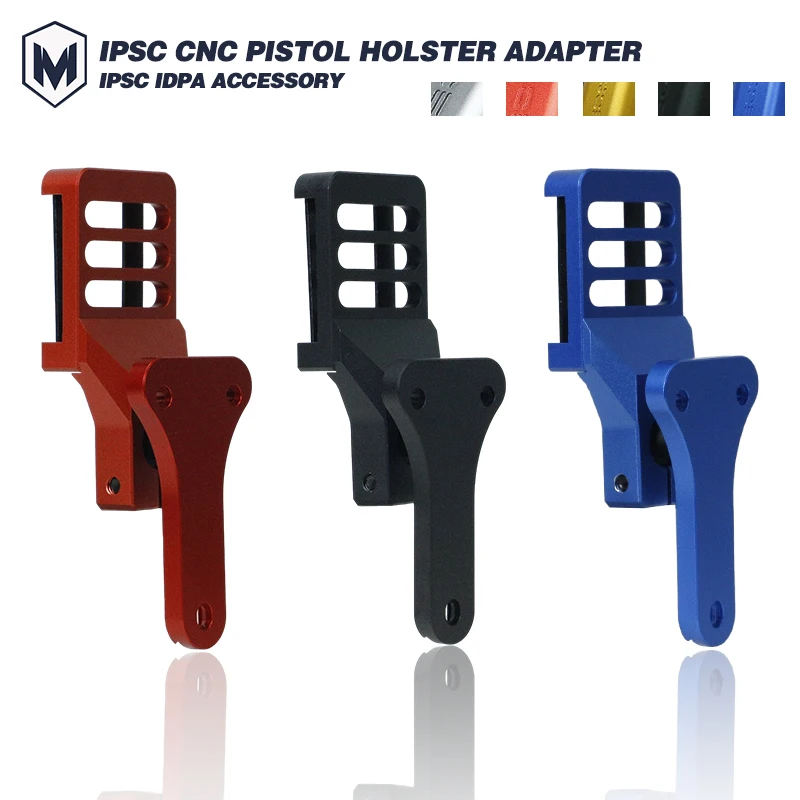 IPSC-Adjustable-T-Plate-Holster-Adapter-Kit-CNC-Aluminum-Pistol-Mount-for-IPSC-IDPA-Competition ...