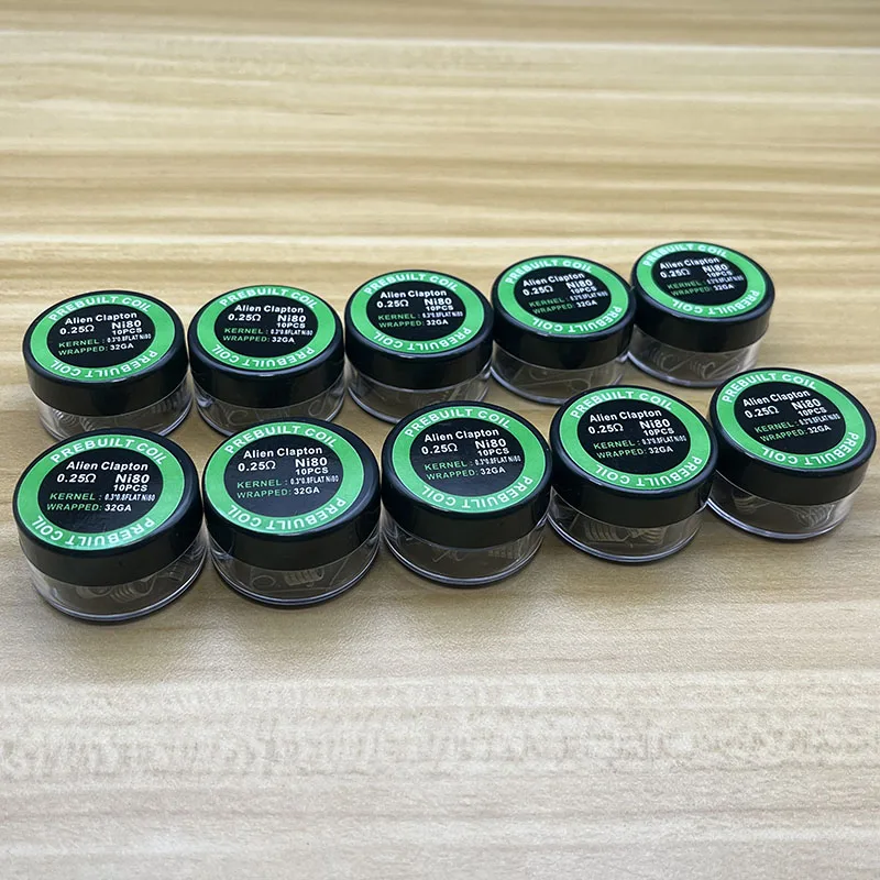 Electronic-Cigarette-Rda-Atomizer-Ick-Wire-Coil-Alien-Clapton-Tiger ...