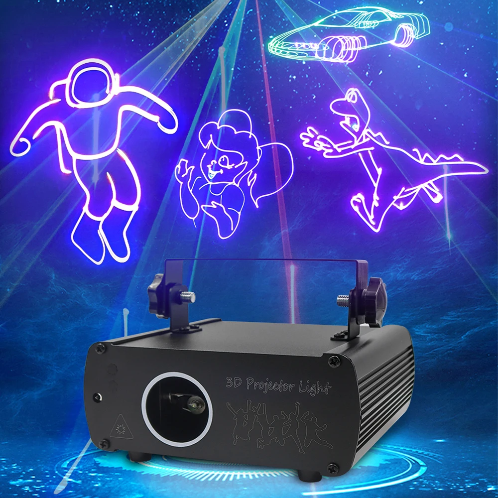 New-3D-RGB-Animation-Laser-Projector-Scanner-Stage-Laser-Light-Show ...
