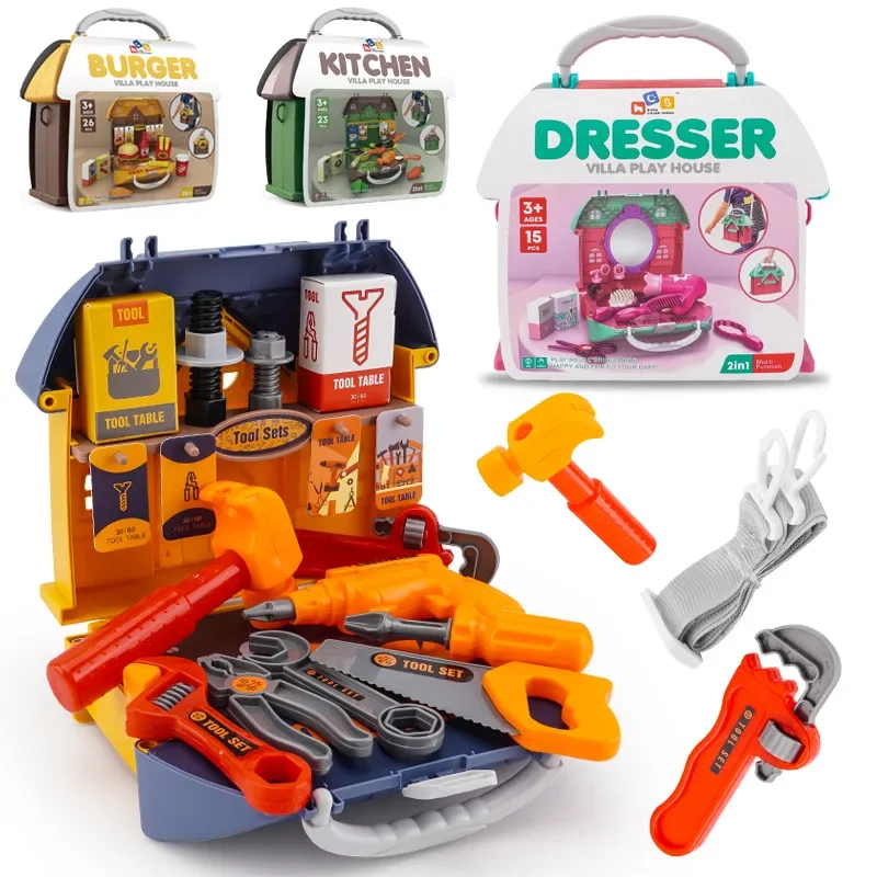 Pretend-Play-Kitchen-Toys-Children-Chef-Role-Playset-Cooking-Set ...