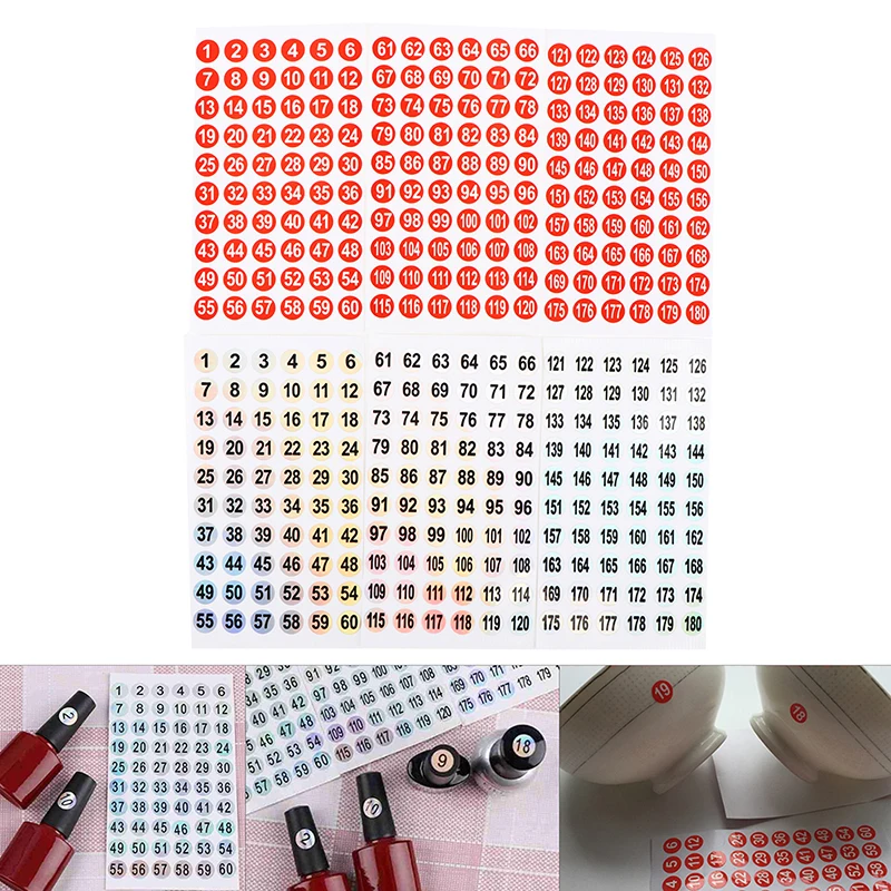 3-Sheets-Number-Sticker-Label-For-Nail-Polish-Color-Gel-Varnish-1-180 ...