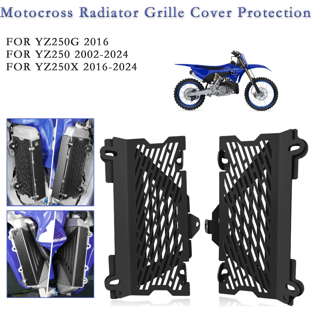 for-Motocross-Radiator-Guard-Kit-Radiator-Grille-Cover-Protection-YZ ...