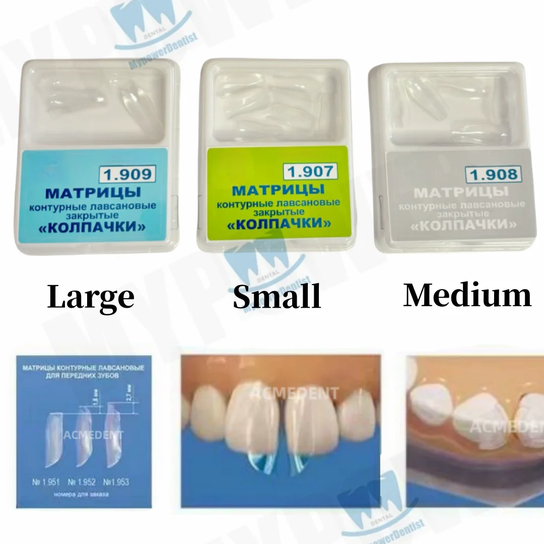 Dental-Clear-Matrix-Anterior-Matrices-Bow-BT-Fits-Bioclear-L-M-S ...