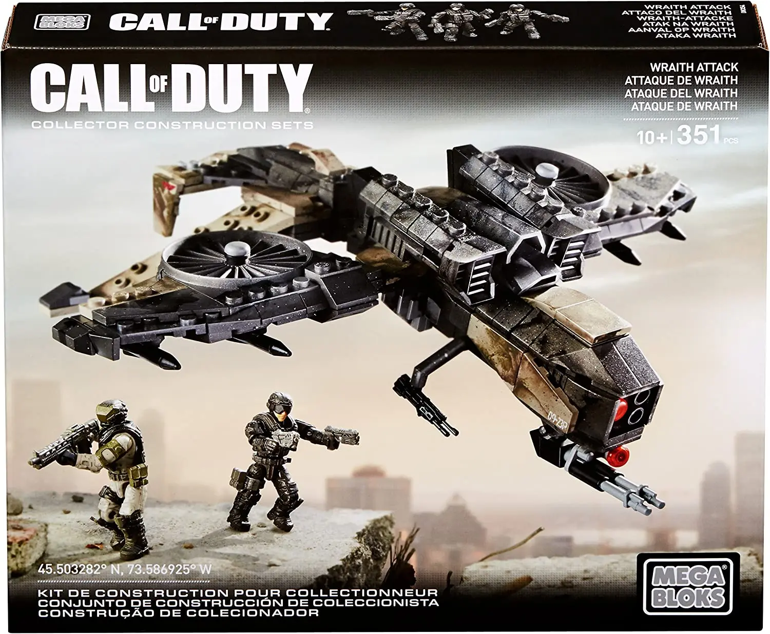 Conjuntos de figuras originales de Call of Duty de Mega Construx Bloks ...