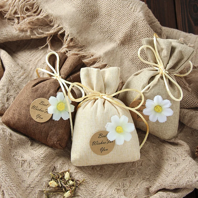 1Pc Little Storage Bags Fragrant Pouch Dry Flower Aroma Bags with 3D ...